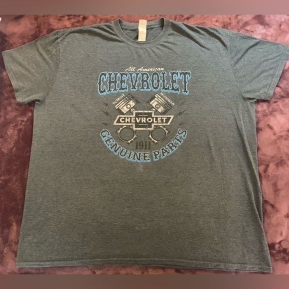 chevrolet | Shirts | Vintage Chevrolet Genuine Parts Xl Tshirt Shop ...